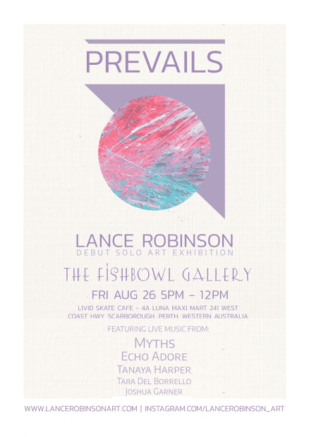 LANCE ROBINSON Launches debut exhibition with live music – X-Press ...
