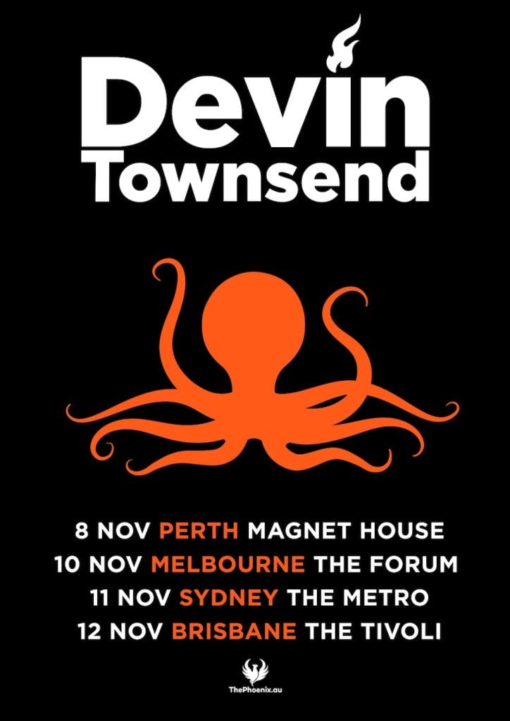 ‘Eccentric mastermind’ Devin Townsend announces Perth show – X-Press ...