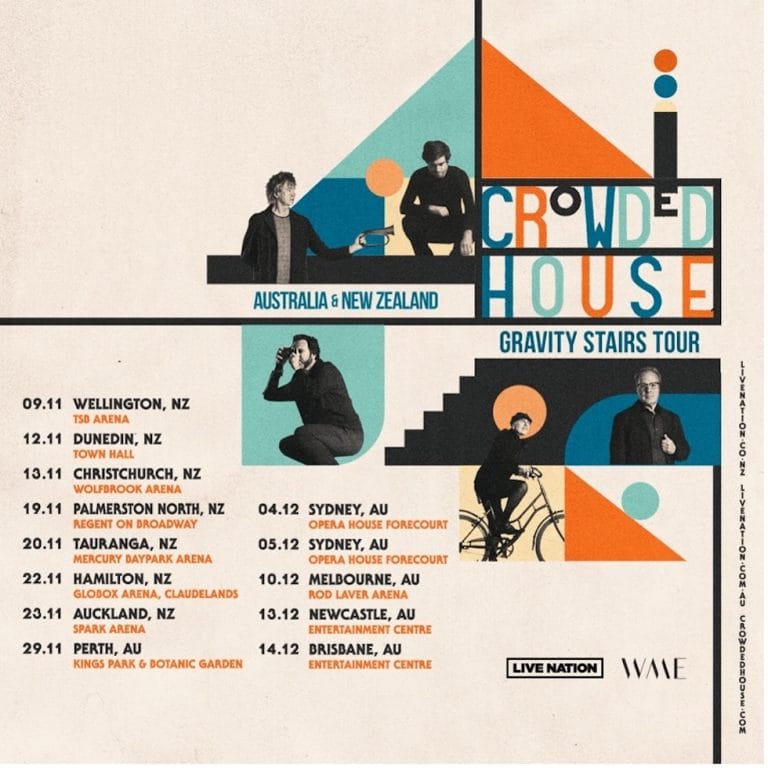 Crowded House announce Gravity Stairs tour – X-Press Magazine ...