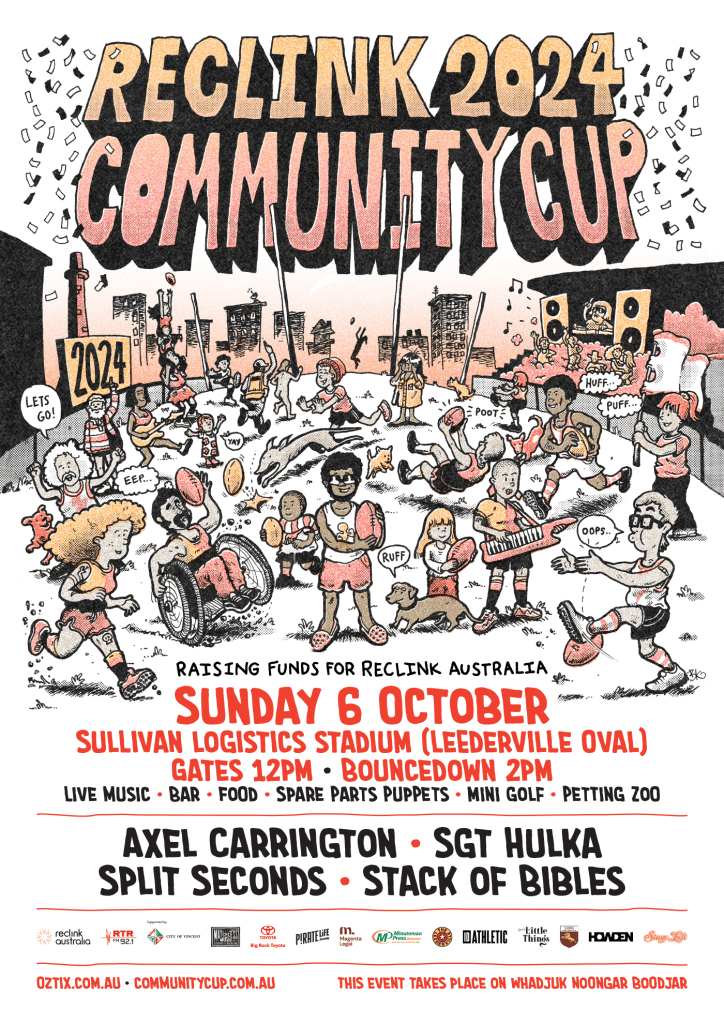 Local media and musicians kick goals for a cause as Reclink Community ...