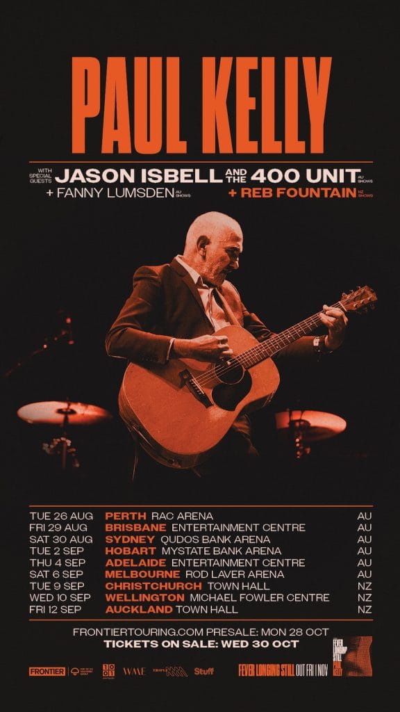 Paul Kelly announces biggest Australian tour yet – X-Press Magazine ...