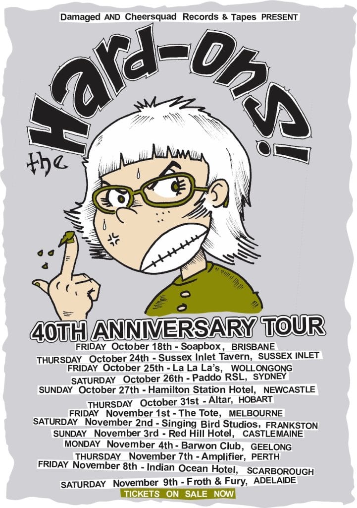 “A freaking love affair with music”: Hard-Ons bring 40th Anniversary ...