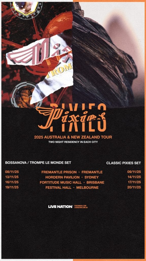 Pixies celebrate fan favourite albums on Australian tour – X-Press ...
