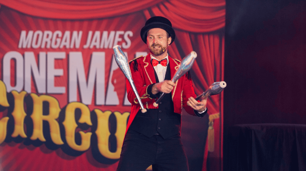 Morgan James swings back to Fringe World with A One Man Circus – X ...