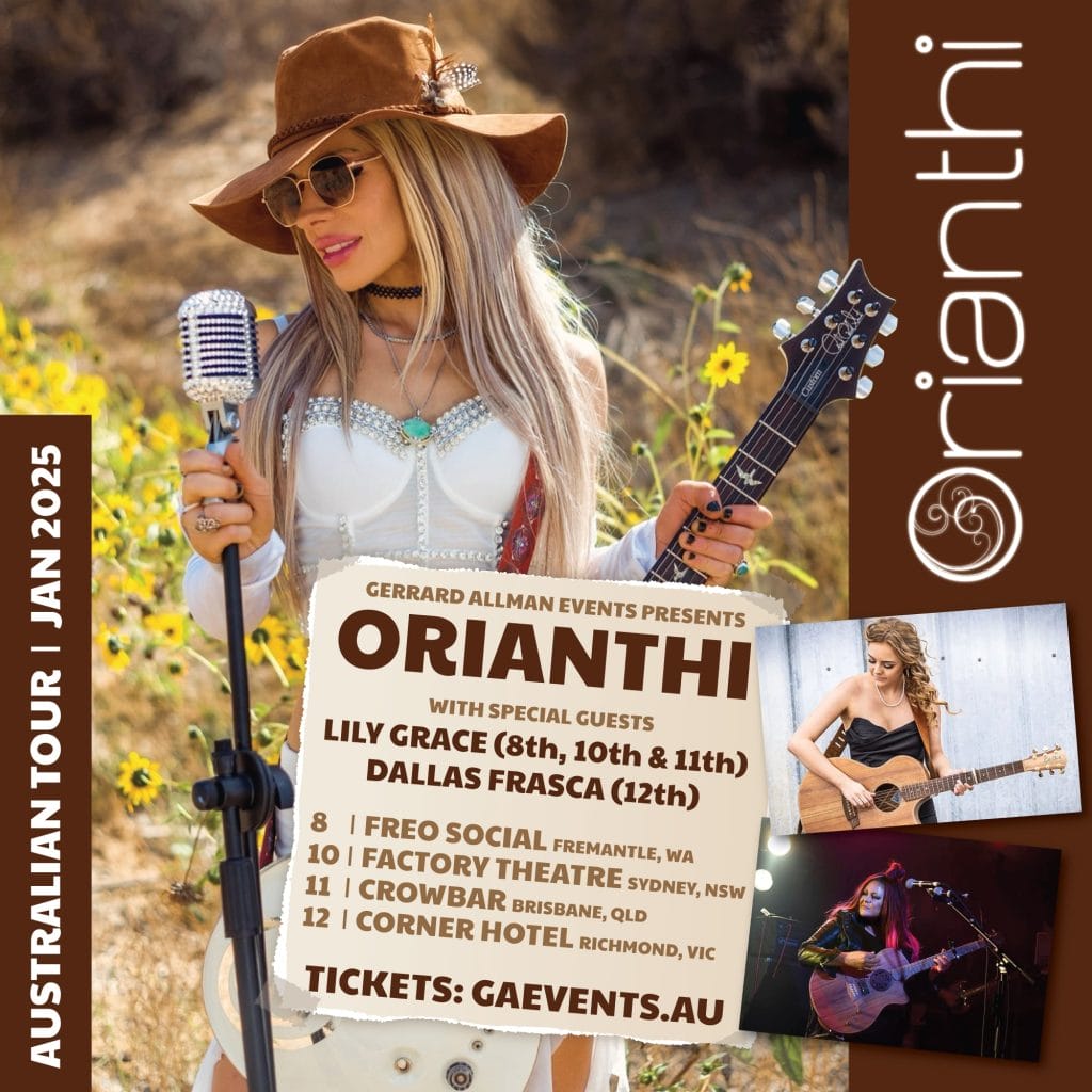 Aussie ‘Guitar Queen’ Orianthi brings homecoming tour to Freo – X-Press ...