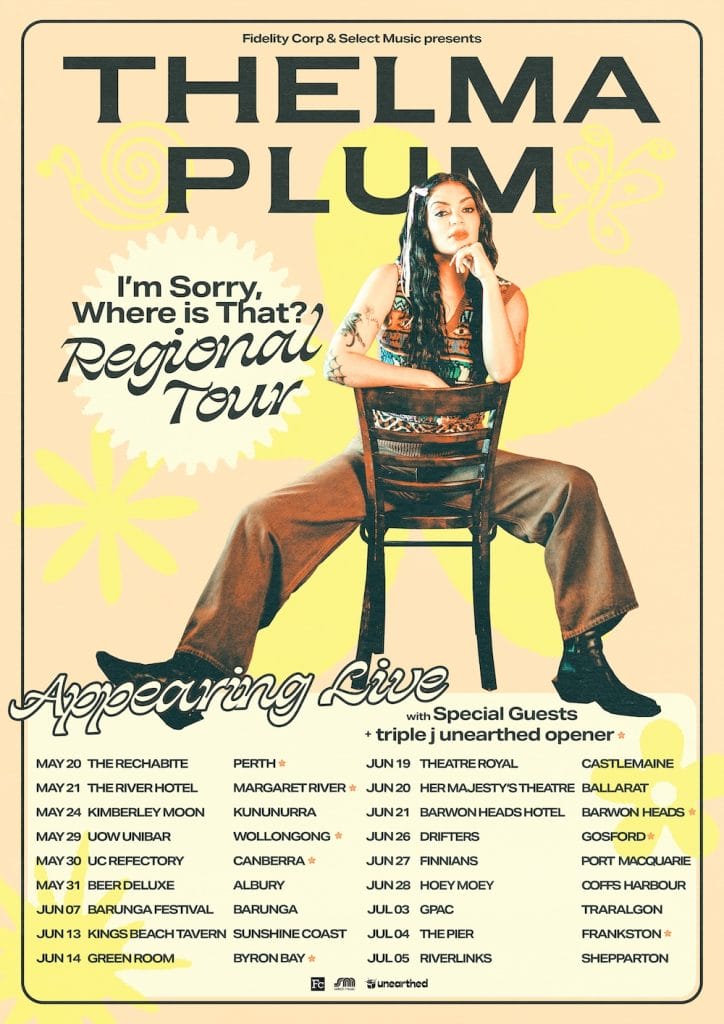 Thelma Plum hits the backroads with I’m Sorry Where Is That? regional ...
