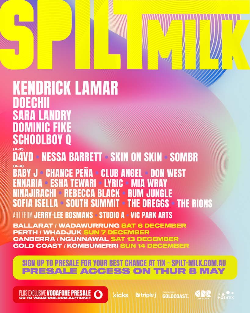 Spilt Milk announces fresh 2025 line-up – X-Press Magazine ...
