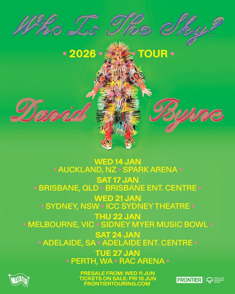 David Byrne announces Australian arena tour – X-Press Magazine ...