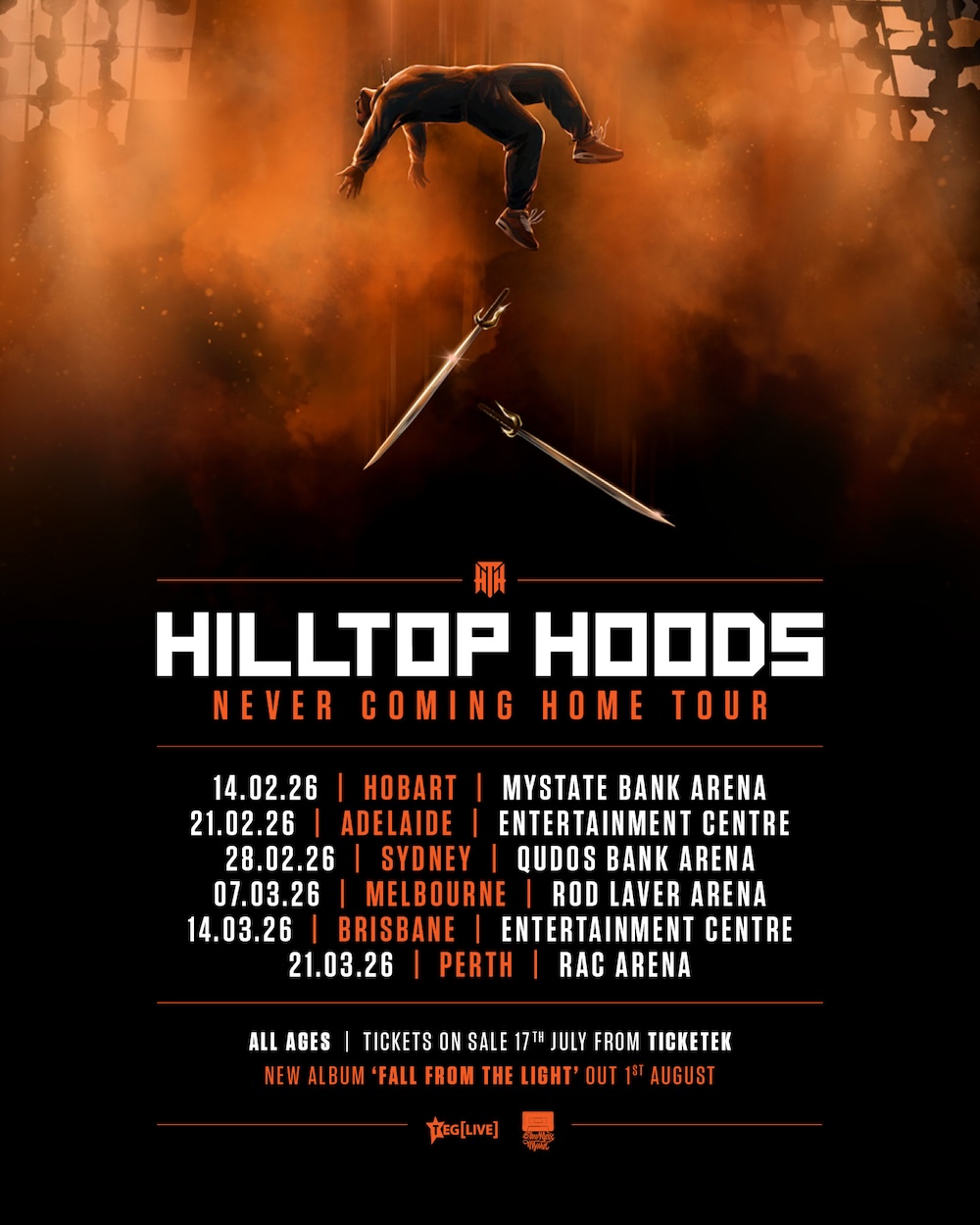 Hilltop Hoods announce Never Coming Home arena tour – X-Press Magazine ...