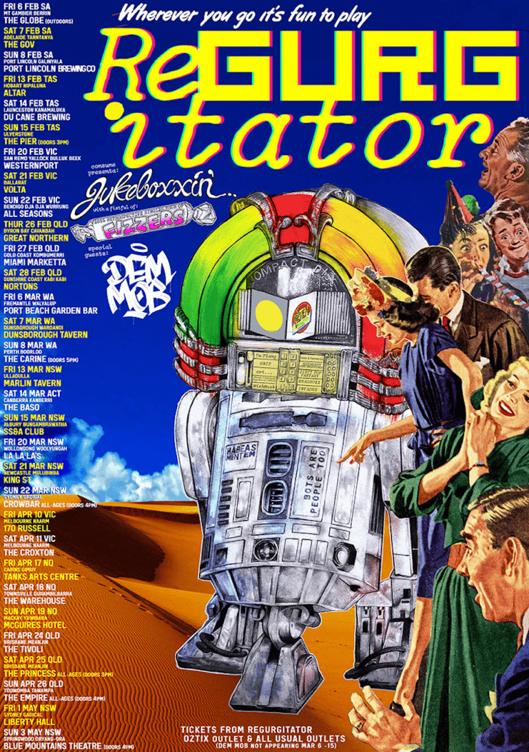 Alt-rockers Regurgitator bring the Jukeboxxin’ with national tour – X ...